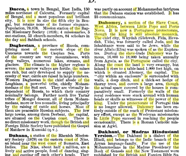 Allala River – Black History In The Bible